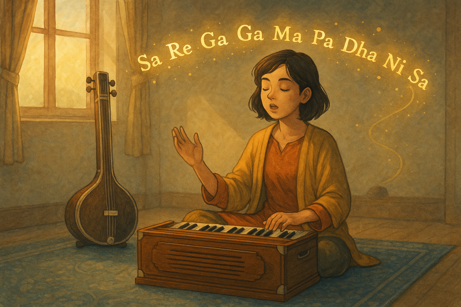 Swaras in Hindustani Music: Complete Guide to 7 Notes